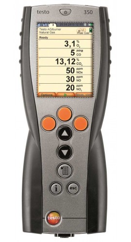 Testo 350 Portable Emission Analyzer, Control Unit